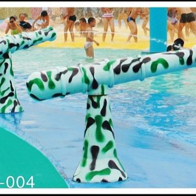 China Fiberglass Aqua Park Entertainment Equipment, Kids / Adults Aqua Fun for Swimming Pool for sale