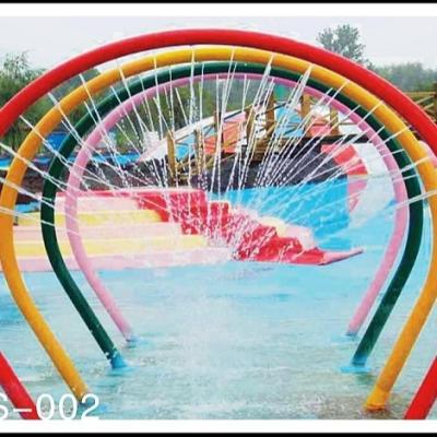 China Rainbow Door Aqua Play, Spray Aqua Park Equipment, Fountains Play Structure for Kids Water Park for sale