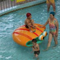 China Fiberglass Water Playground Equipment Spray Shell Aqua Play For Amusement Park Games for sale