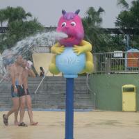 China Rabbit Cartoon Aqua Play Structures, Spray Park Equipments, Water Playground Equipment for sale