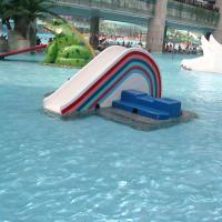 China Fiberglass Water Pool Slides in Medium Water Playground 3200*2700*1300 for sale