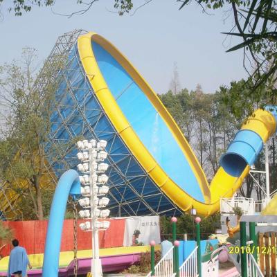 China Tornado Garden Water Slide With 304 Stainless Steel Screw , 1100 M3 / H Water Supply for sale