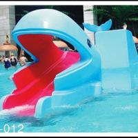 China Outside Water Pool Slides Water Park Whales Cartoon Shape Kids Pool Water Slides for Kids Water Park for sale