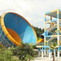 China Tornado fiberglass water Pool slides for adult aqua park water sport for sale