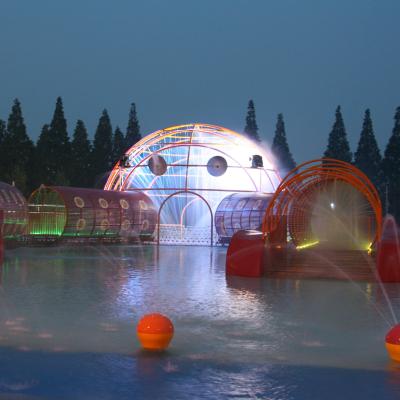 China Outdoor Amusement Crab Maze Playground Equipment, Water Park Large Aqua Play for sale
