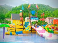 China Anti-static Fiberglass Boat Water Slide for Water Parks for sale