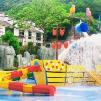 China Anti-static Fiberglass Boat Water Slide for Water Parks for sale