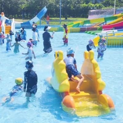 China Butterfly Water Park Feasibility Study Aqua Playground for Kids Water Game Equipment  Water Splashing for sale