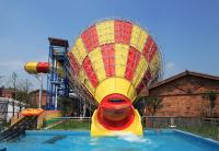 China Fiberglass Tornado Water Slides 30 Years Of Experience In Water Parks Vison for sale