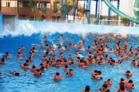 China Waterfun Big Surfing Tsunami Ocean Water Wave Pool with Waves Park Vacuum 3 meters high for sale