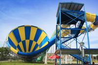 China Funny Giant Super Tornado Water Slide , Capacity 720 Riders Per Hour for Aqua Park for sale