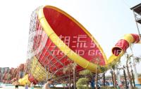 China Funny Giant Super Tornado Water Slide , Capacity 720 Riders Per Hour for Aqua Park for sale