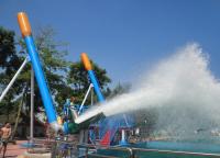 China 12.5m Height Cannon Ball Fiberglass Water Slides For Amusement Water Park for sale