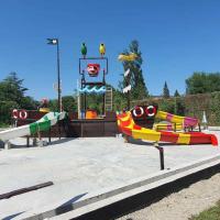 China Customzied Fiberglass Vison Boat Waterparks Slide Park Equipment for sale