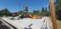 China Customzied Fiberglass Vison Boat Waterparks Slide Park Equipment Factory for sale