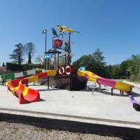 China Customzied Fiberglass Vison Boat Waterparks Slide Park Equipment Factory for sale