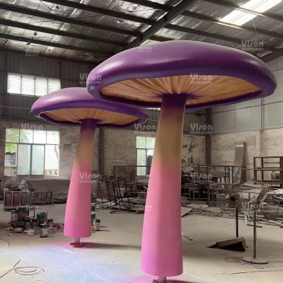 China Fiberglass Water Playground Equipment Spray mushroom Aqua Play For Amusement Park Games for sale