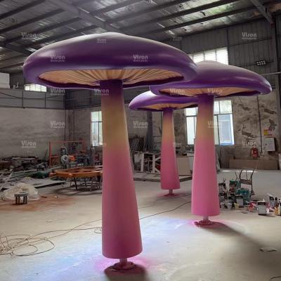 China Fiberglass Vison Waterparks Playground Equipment Spray mushroom Aqua Play For Amusement Park Games for sale