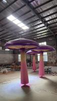 China Water Playground Equipment Fiberglass Aqua Play Spray Mushroom Suitable for Kids and Adults in Amusement Parks and Waterparks for sale
