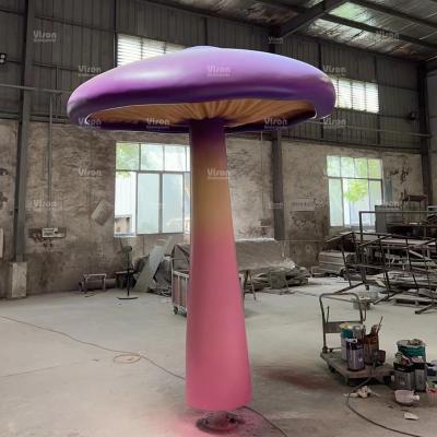 China Fiberglass Vison Waterparks Playground Equipment Spray mushroom Aqua Play For Amusement Park Games for sale
