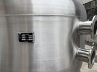 China 304 Stainless Steel Filter Tank for Water Park Wave Pool Treating Equipments for sale