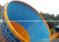 China Customized Adults Fiberglass Water Park Tornado Slide 14.6m Height for Water Park for sale