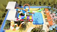 China Water Slides Group A SpectraTower 6-in-1 Multi-Generation Slide Complex for sale