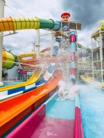 China CE ISO Certified Aqua Playground with Customizable Water Play Themes, Safe Fun Interactive Slides, and Hot-Dip Galvanized Steel Columns for sale