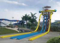 China Sky Fall Water Slide with 25m Platform Height, 480-Person Capacity and Hot-Dip Galvanized Steel Structure for sale