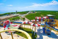 China King Cobra Fiberglass Water Slide with 16.4m Platform Height, 480-Person Capacity, and Hot-Dip Galvanized Steel Structure for sale