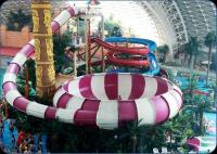 China Bowl Water Slide with 13.5m Platform Height, 480-Person Capacity, and Hot-Dip Galvanized Steel Structure for sale