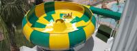 China Bowl Water Slide with 13.5m Platform Height, 480-Person Capacity, and Hot-Dip Galvanized Steel Structure for sale