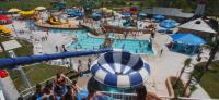 China Space Bowl Water Slide with 8.5m Bowl Diameter, 180 persons/h Capacity, and 10.65m Platform Height for sale