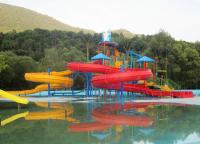 China Medium Water Play Structure with Hand-laid Fiberglass Flume and Hot-dip Galvanized Steel Structure | Turnkey Support Water Park Equipment for sale