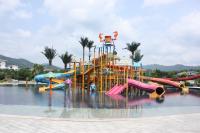 China Medium Water Play Structure with Hand-laid Fiberglass Flume and Hot-dip Galvanized Steel Structure for Water Park Equipment with Turnkey Support for sale