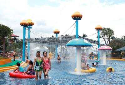 China Durable Hand-laid Fiberglass Water Slide with Hot-dip Galvanized Steel Structure and Turnkey Support for sale
