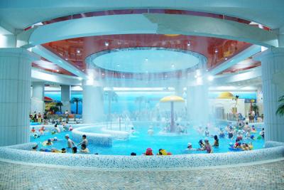 China Corrosion-resistant SPA Hydrotherapy Equipment with Hot-dip Galvanized Steel Structure and Intelligent Control System for sale