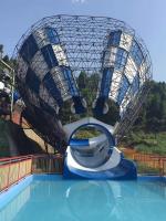 China Abyss Slide AB-01 Fiberglass Water Slide with 4-Person Clover Raft and 18m Diameter Horn Body from 15m Platform for sale