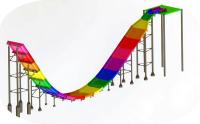 China U-Shaped Water Slide with 90° Vertical Drop Wall, 12m Platform Height, and 2-Person Raft for Thrill Seekers for sale