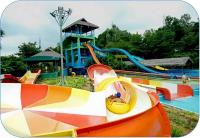 China Parent-Child Flying Dragon Slide - 2-Person Raft Slide with 1.98m Low Platform and 240 riders/hour Capacity for sale