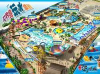 China Large Holiday Waterpark Project , Indoor Amazing Funny Water Park / Customized water slide for sale
