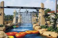 China Fiberglass Aqua Park Equipment For Hotel Lazy River , Family On Summer Vacation in Aqua Park for sale