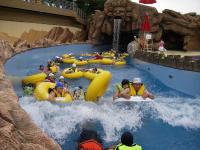 China Large Water Park Lazy River Equipment / Aqua Play Park Galvanized Carbon Steel Supporting for sale