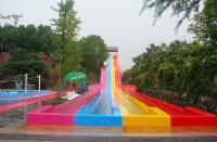 China Aqua Park Construction Fiberglass Water Park Rides For Adult Racing Games for sale