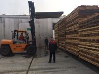 China Durable Timber Seasoning Plant 120 Km / H Wind Load With Heavy Duty Dowels for sale
