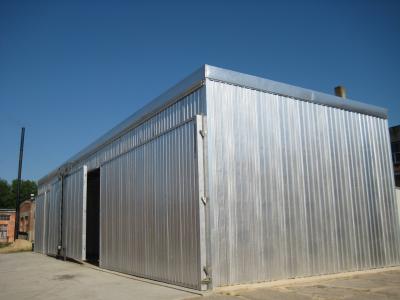 China 100 Cubic Meter Wood Drying Chamber 4550 Mm Door Height High Capacity for sale