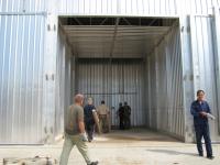 China Waterproof Timber Drying Kiln Kits Corrosion Resistance With Lift Sliding Door for sale