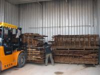 China Fully Auto Wood Kiln Dryer Hot Water Heat Transfer Media 20M3 Capacity for sale