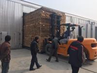 China Fully Automatic Fast Timber Drying Kiln For Softwood 30 - 150m3 Capacity for sale