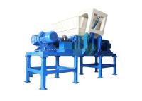 China Waste PP / PVC Single Shaft Shredder Machine With 20pcs Blades Compact Design for sale